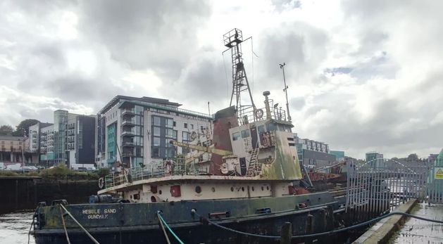 Hebble Sand diesel now being removed before vessel scrappage | Irish ...
