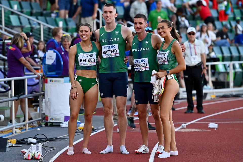 Sophie Becker races in world relay final | Irish Independent