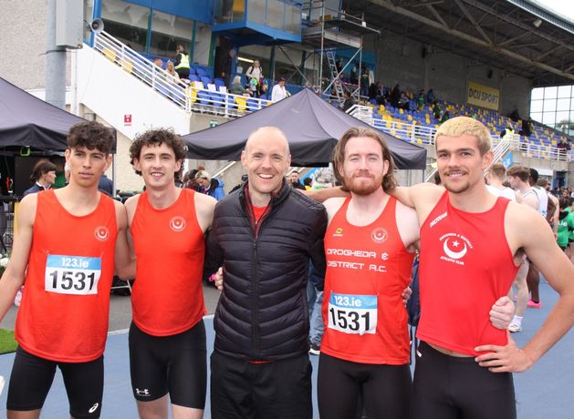 ‘Relay’ big deal as Drogheda & District AC quartet run on National ...