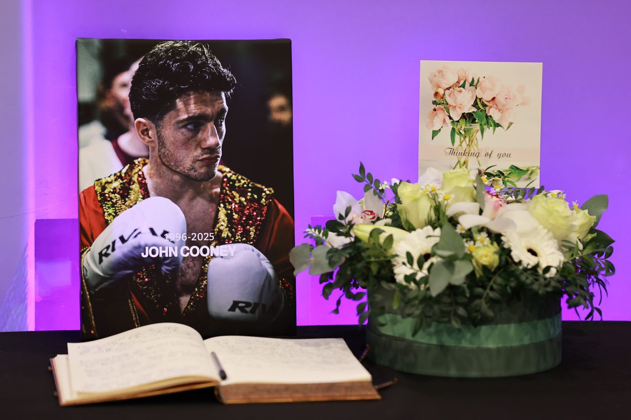 Funeral of Galway boxer John Cooney who died following Belfast bout ...