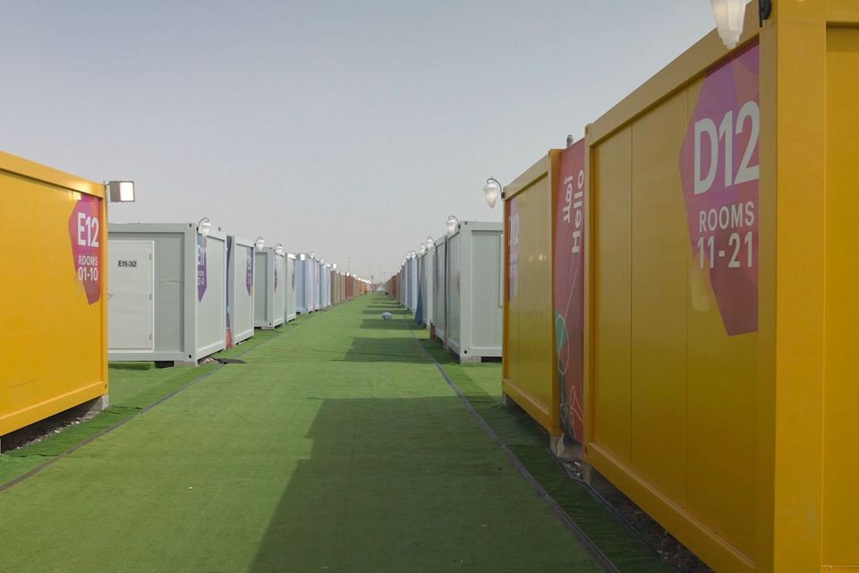 Qatar unveils World Cup fan village consisting of 6,000 cabins | Irish ...