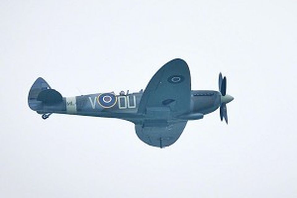 Spitfire wheel back at wartime home | Irish Independent