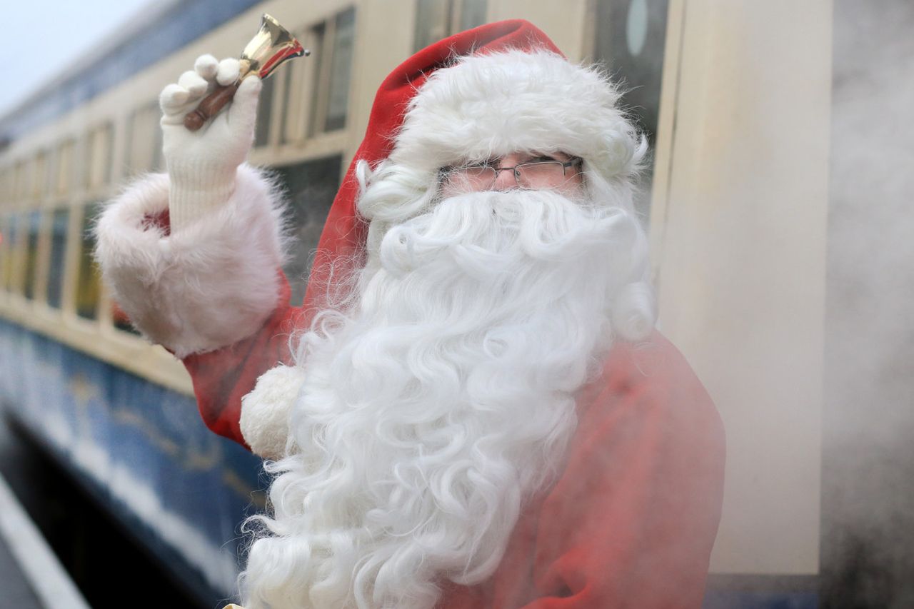 All aboard! A magical journey on the Santa Special steam train | Irish ...