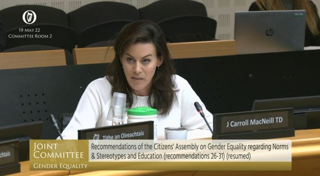 Minister Norma Foley and Fine Gael TD Jennifer Carroll McNeill clash ...