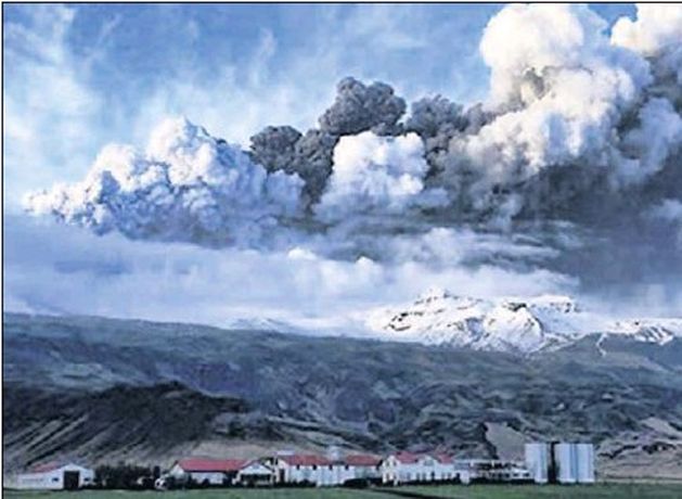 Remember the 2010 ash cloud? Iceland issues orange alert over its ...