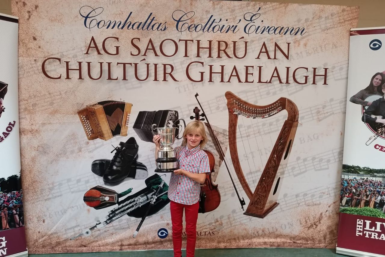 Wexford pupil Fiachra’s talent for Irish conversation wins him Faoi 9 ...