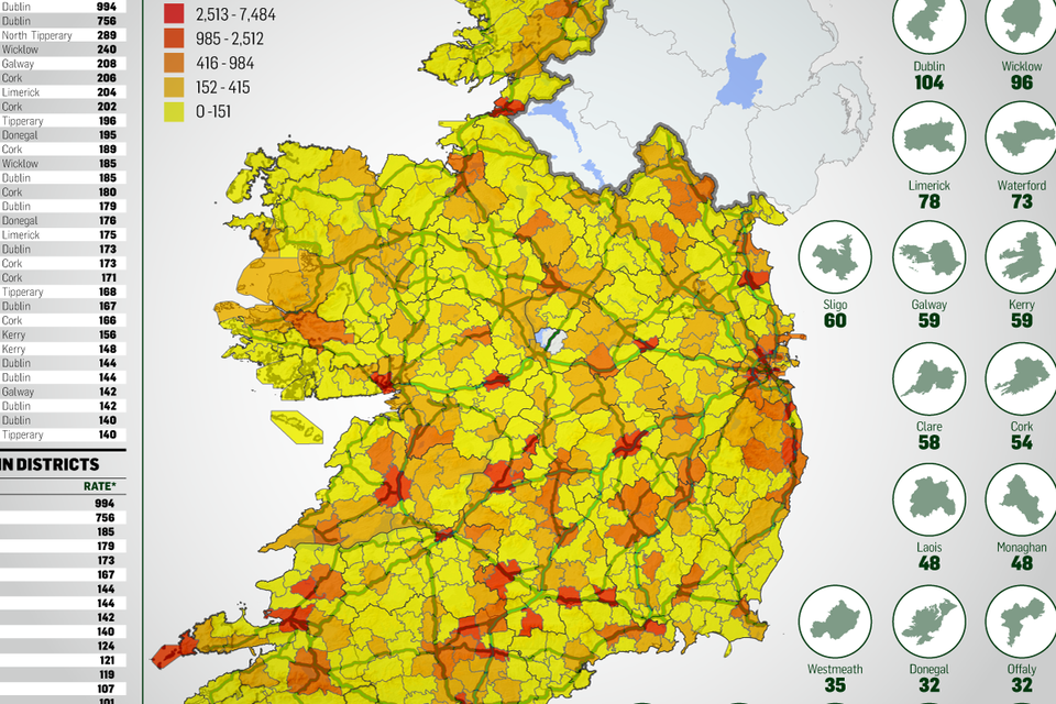 Drugs driving crime rates with capital worst hit | Irish Independent
