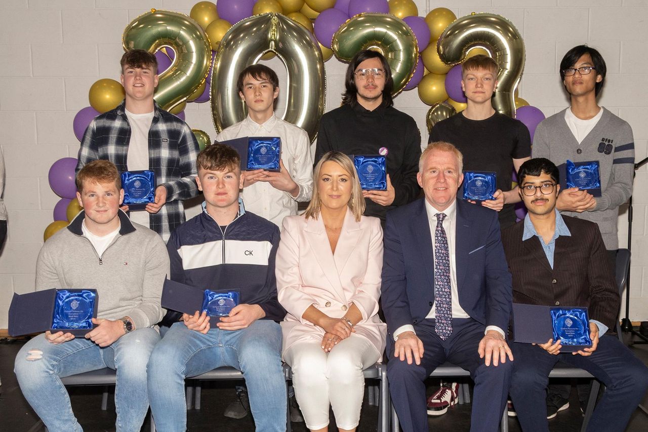 Pictures show Wexford CBS students receiving awards | Independent.ie