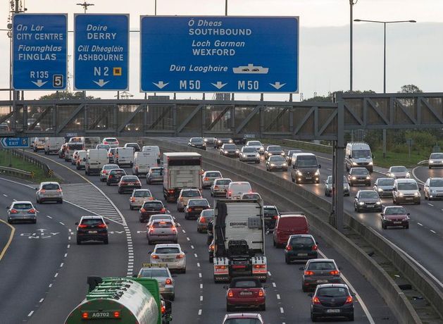 Incident on M50 southbound cleared overnight following full road ...
