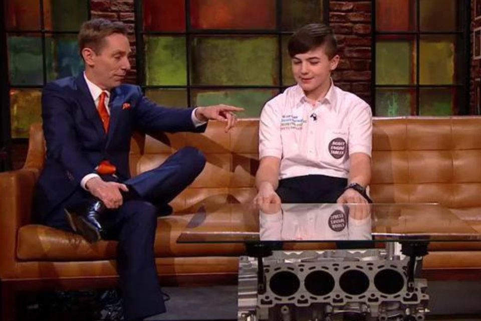 Tubs wowed by Cillian's tables | Irish Independent