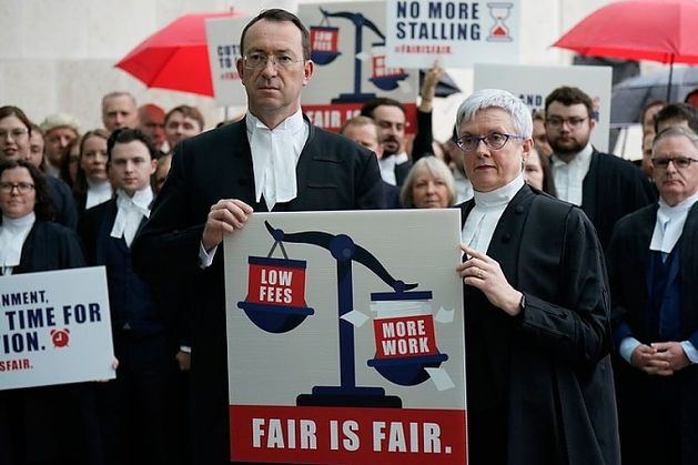 ‘We are simply looking for fairness’ – Barristers protest at 16 ...