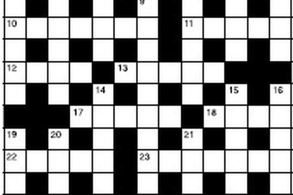 2-Speed Crossword | Irish Independent
