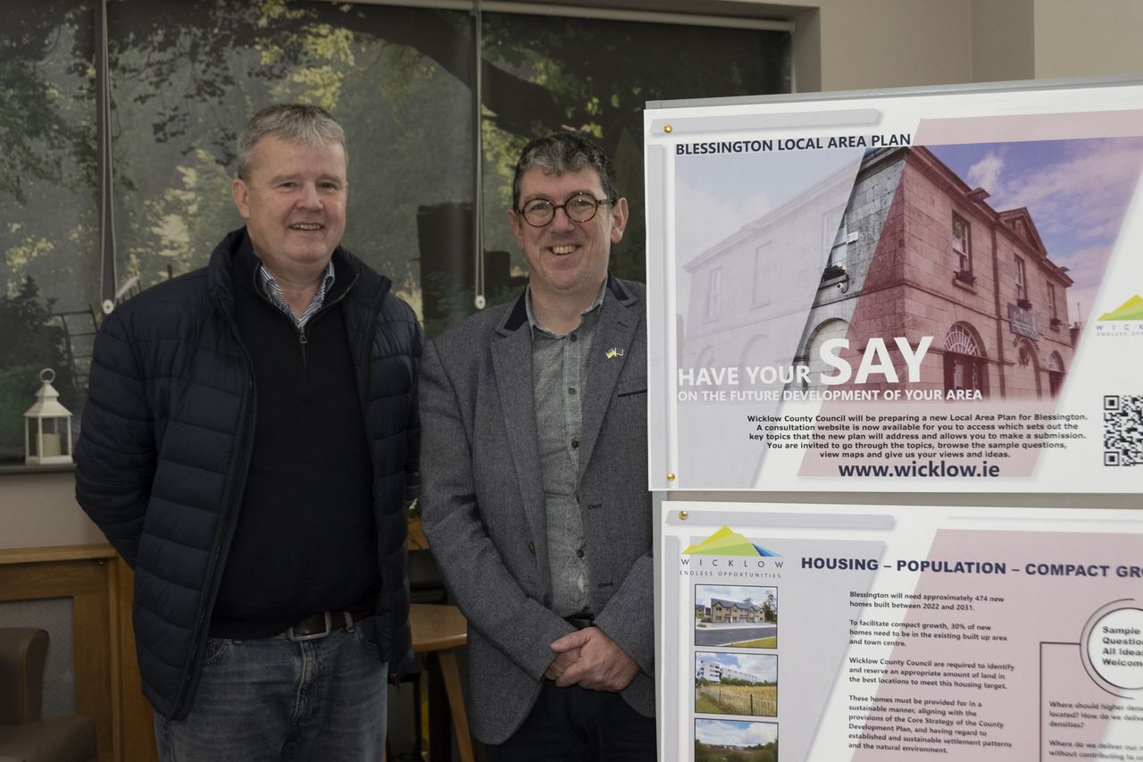 Wicklow residents brave icy conditions to attend Local Area Plan info ...