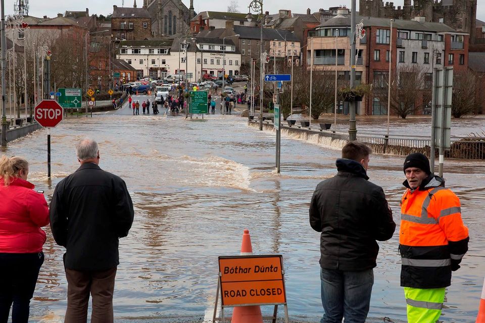 Storm Frank: Exhausted residents of town demand defences promised to ...