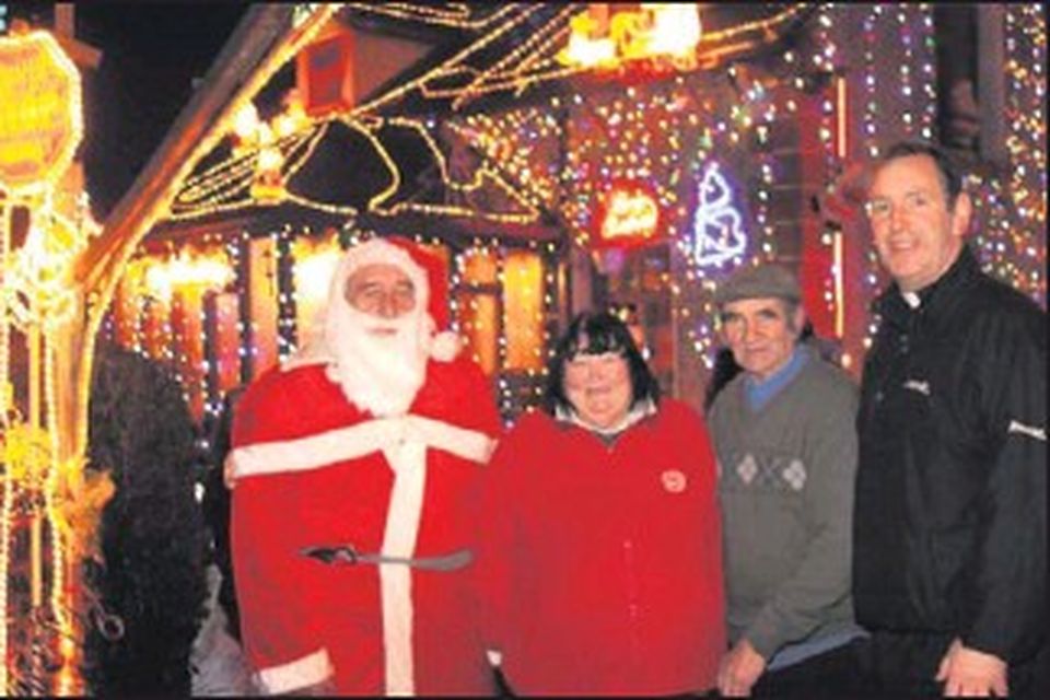 Mcdonald family light up Ballygarrett for Christmas | Irish Independent