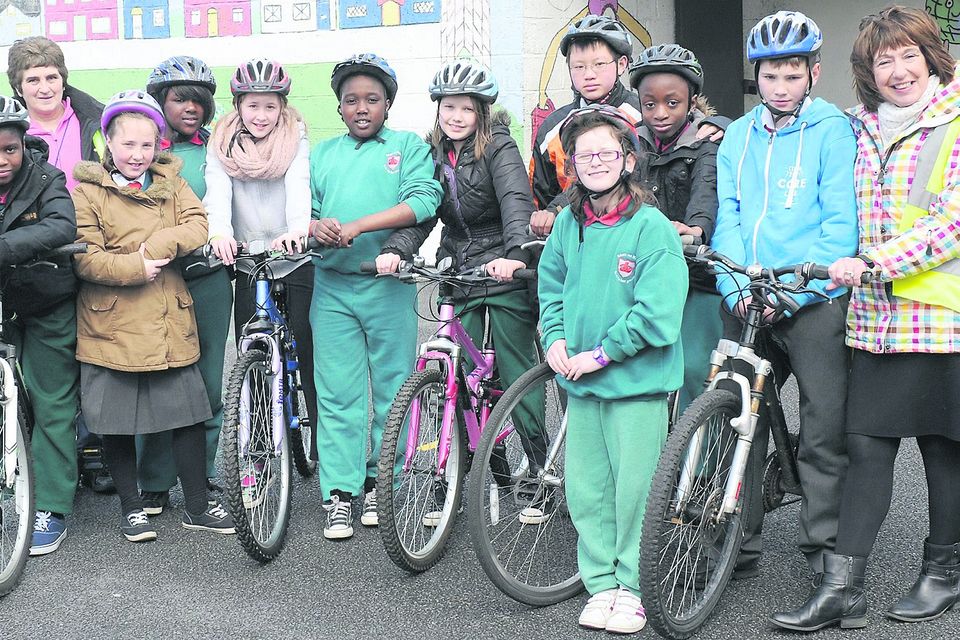 Realt Na Mara Pupils Learn Safer Cycling Irish Independent