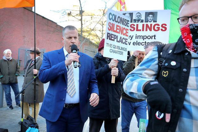 Leader of Irish Freedom Party says he’s not walking away after ...