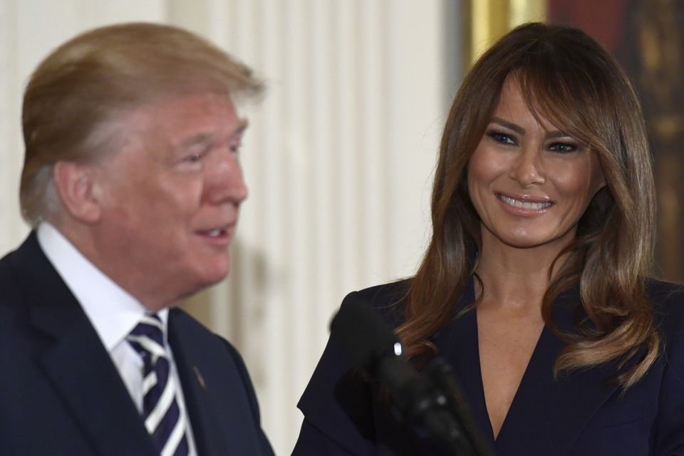 Donald Trump to visit Melania in hospital as she recovers from kidney ...