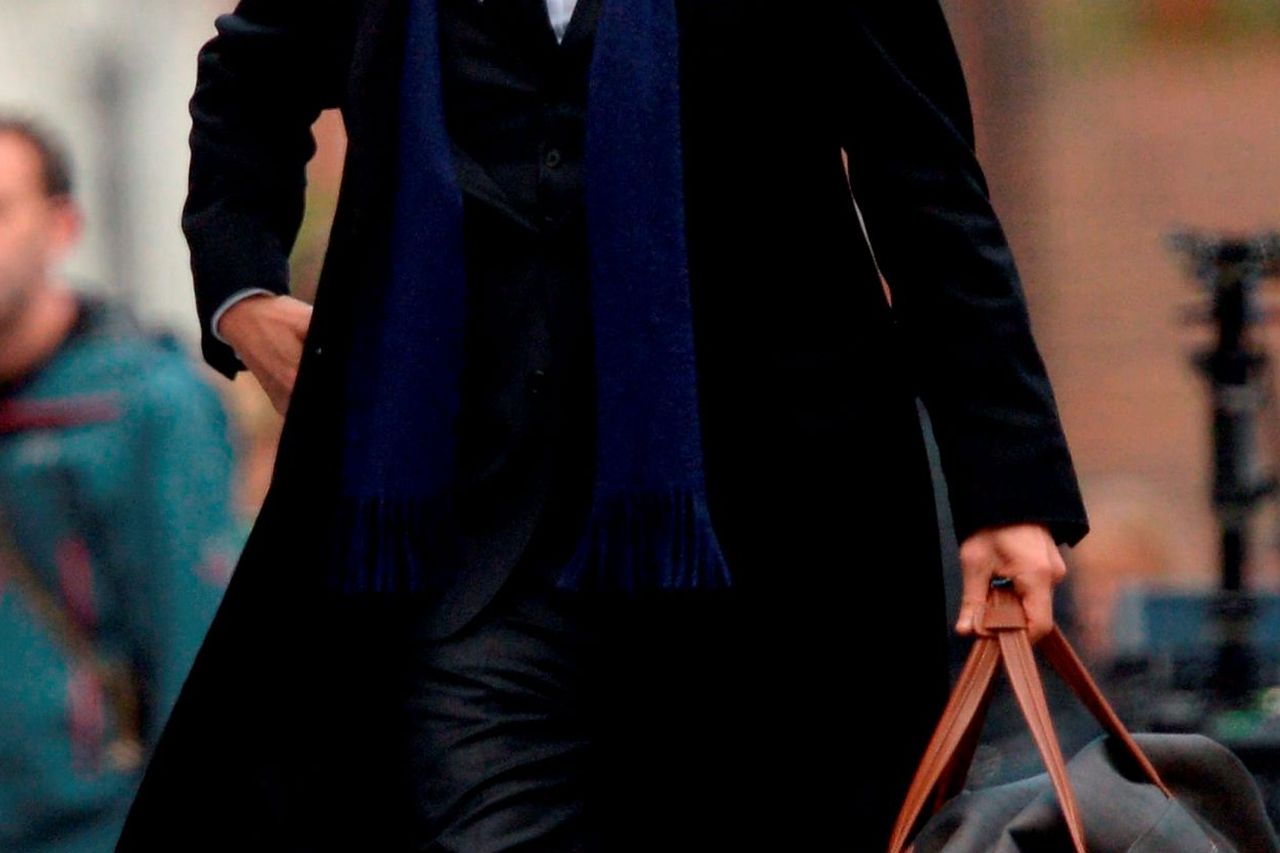 Mark Darcy lives! Colin Firth pictured on set of new Bridget Jones film ...