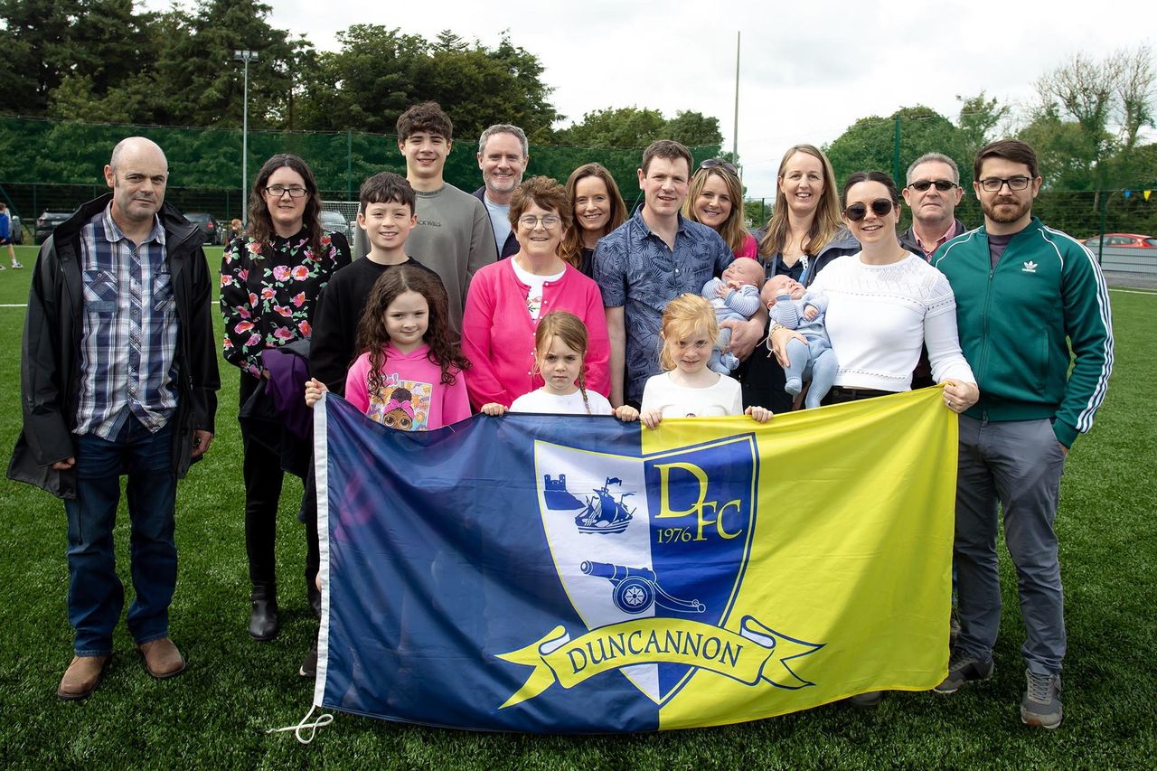 See pictures from the launch of new €160,000 astro pitch in Duncannon ...