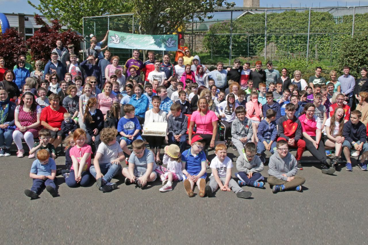 School celebrates as new playground is officially opened | Irish ...