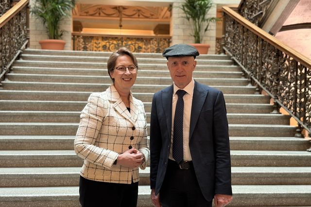 Kerry TD and junior minister Michael Healy-Rae meets with Baltic ...