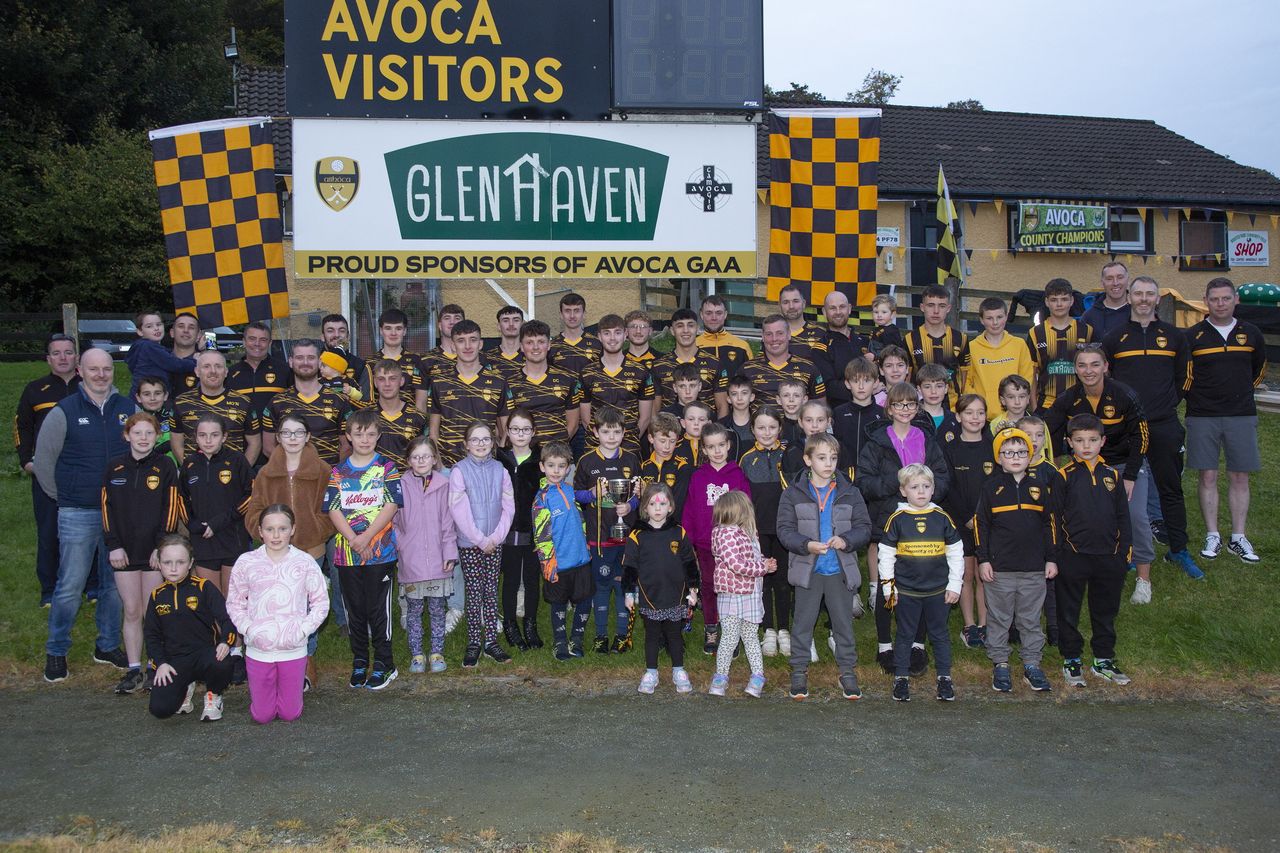See photos as Avoca GAA celebrates Junior B win with club’s juvenile ...