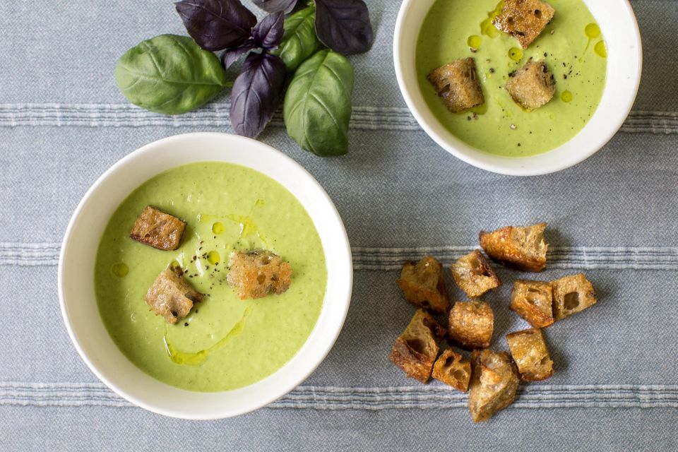 A brush with basil! Rachel Allen puts the herb to good use in recipes ...
