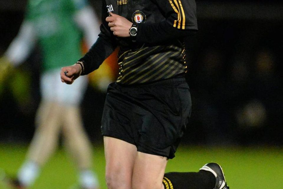 Ref Farrelly shows red card on historic debut | Irish Independent