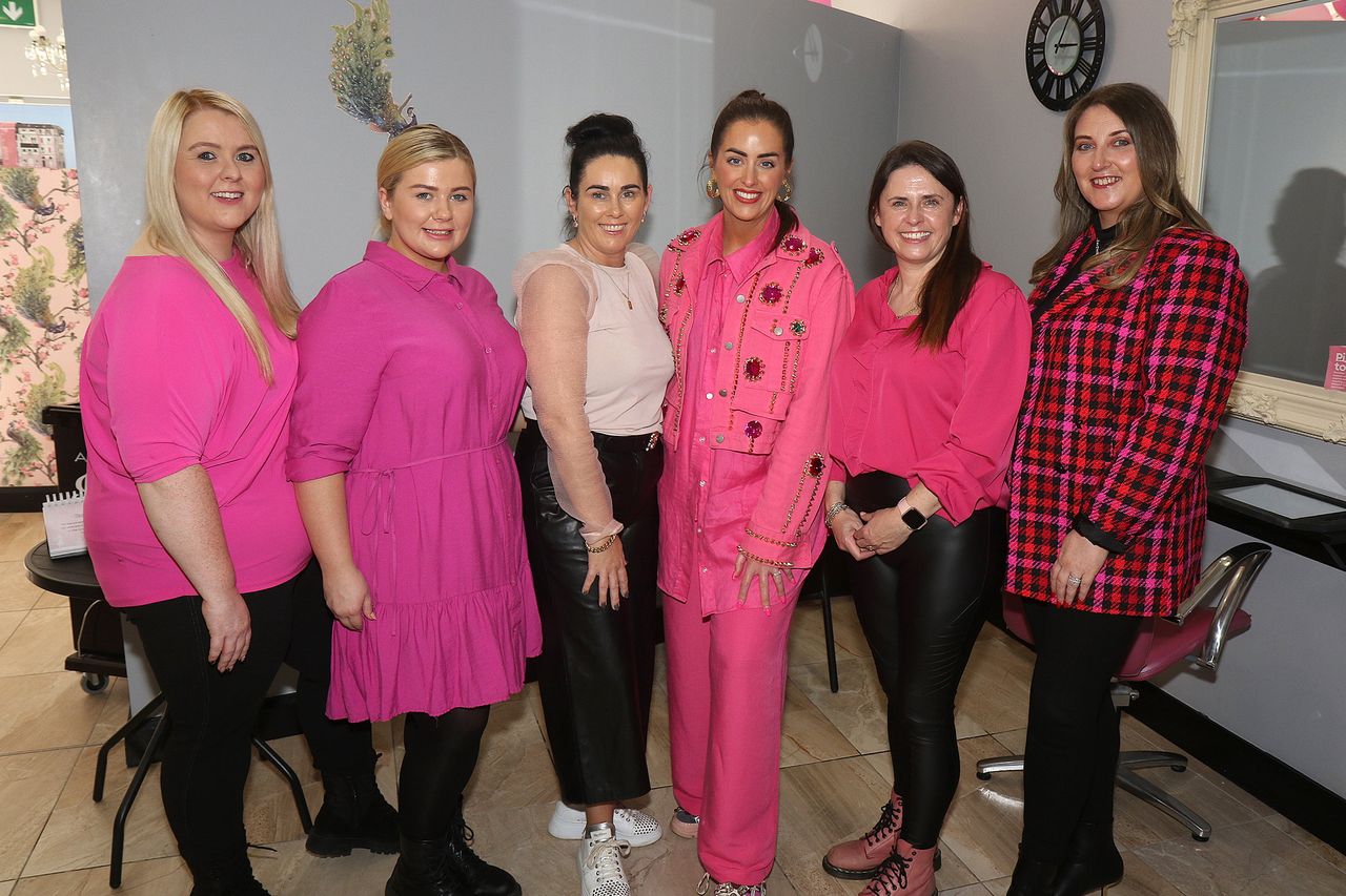 Co Wexford hair salon goes pink in support of Breast Cancer Ireland ...