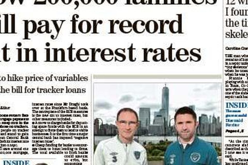What it says in the papers | Irish Independent