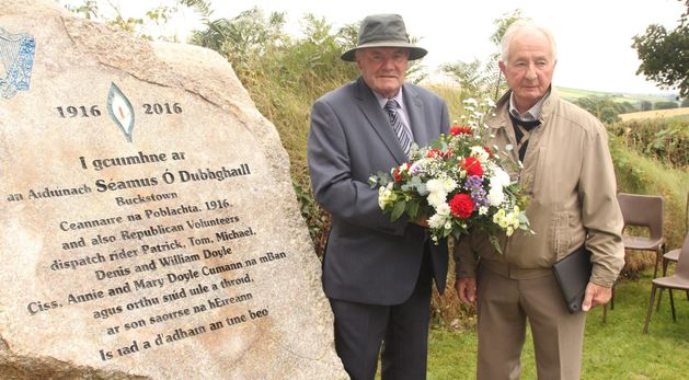 Monaseed unveils 1916 memorials | Irish Independent