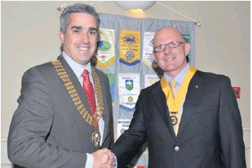 Duncan Duke takes the helm at Rotary Club of Wicklow | Irish Independent