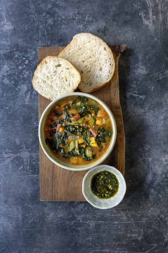 Rachel Allen shares her recipes for chunky broth and fragrant vegetable ...