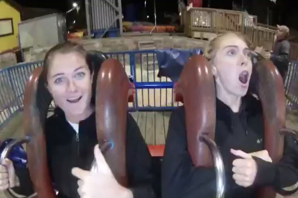 This woman might just have had the most dramatic theme park ride ...