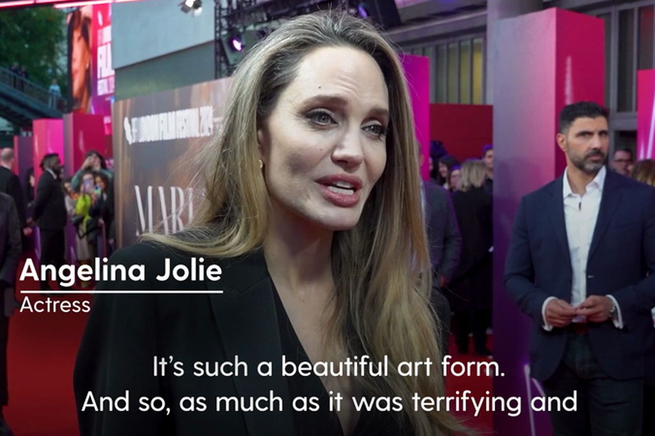 Angelina Jolie speaks about the challenges of portraying Maria Callas ...