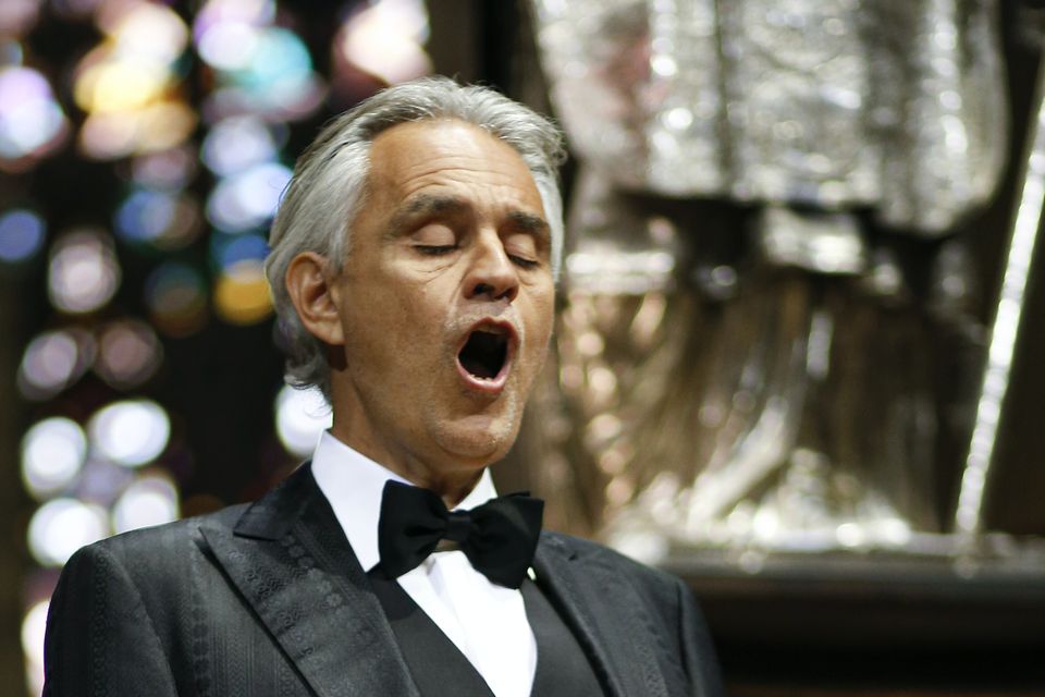 Andrea Bocelli sings from empty Milan cathedral | Irish Independent