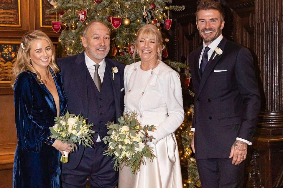 David Beckham’s father Ted marries solicitor Hilary Meredith | Irish ...
