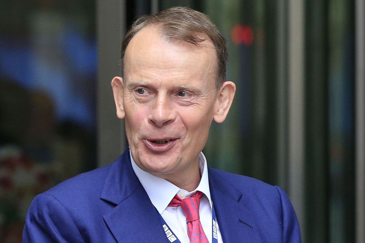 Andrew Marr hailed for 'never give up' message on his recovery from ...