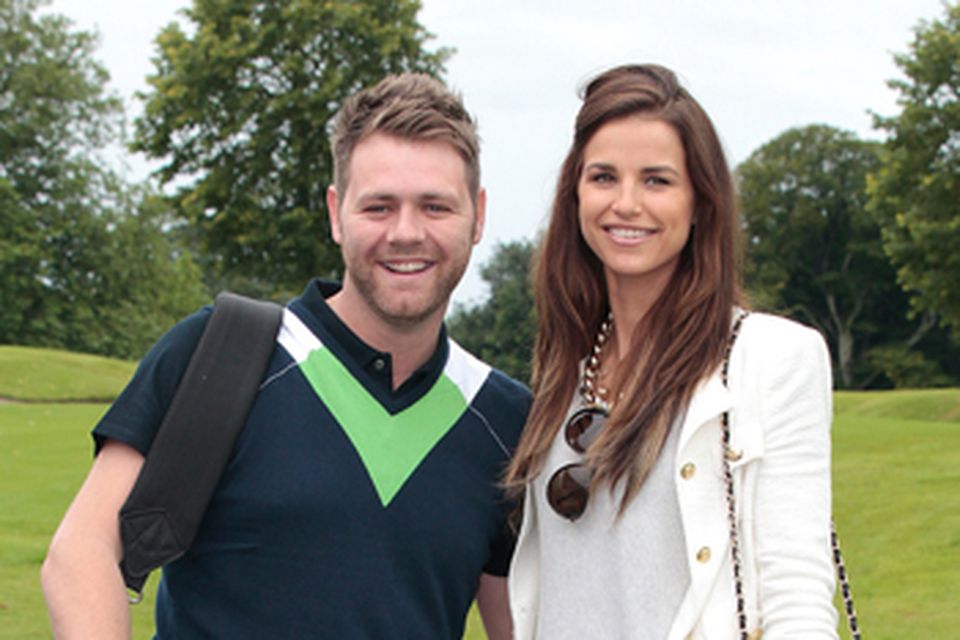 Hitched! Brian McFadden and Vogue Williams tie the knot in secret ...