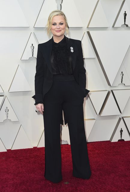 From Awkwafina to Amy Poehler: Women in suits ruled the red carpet ...