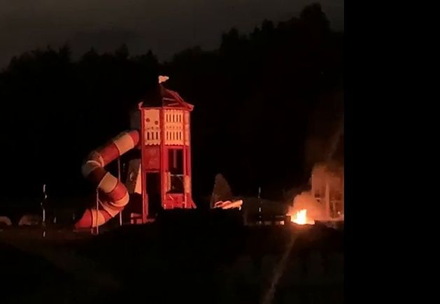 Playground in Sean Moore Park set on fire for second time | Irish ...