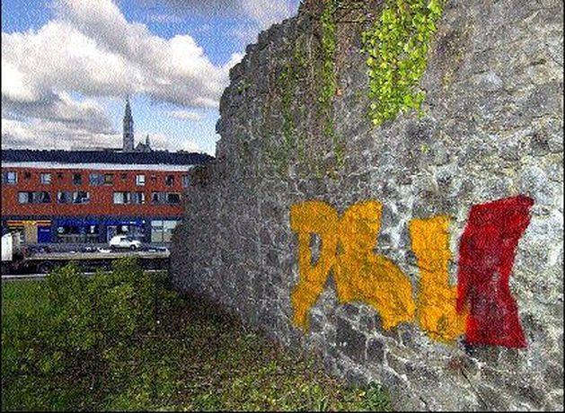 Dismay at town wall graffiti | Irish Independent