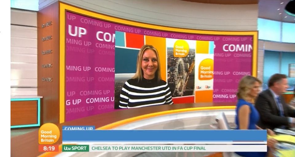 Good Morning Britain viewers puzzled by close-up of Carol Vorderman’s ...