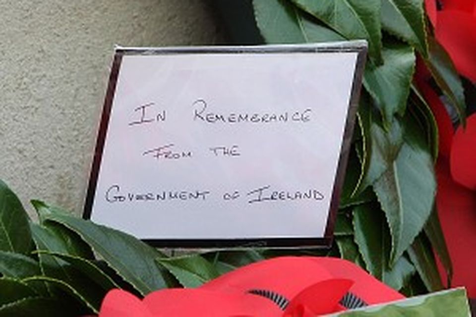 Irish leaders in Poppy Day first | Independent.ie
