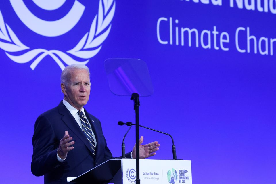 Biden apologises for Trump climate actions and tells Cop26 it is ...