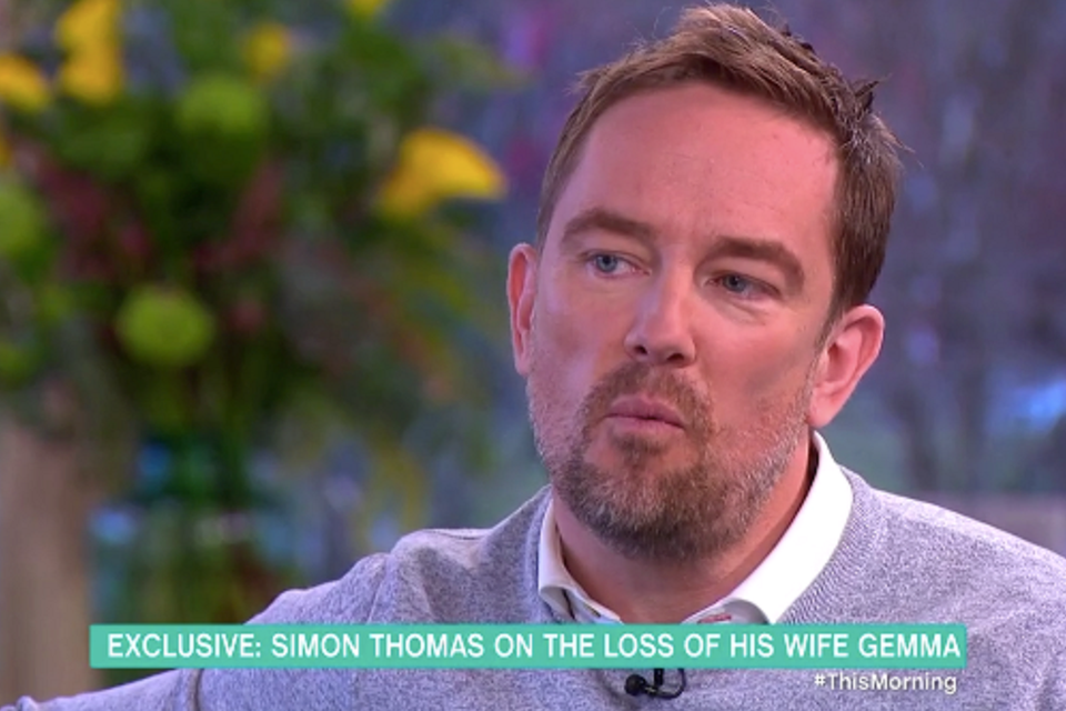 Tears on This Morning as former Blue Peter presenter Simon Thomas talks ...