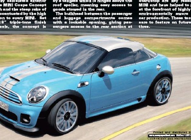 New MINI Coupe Concept is dynamic and agile | Irish Independent