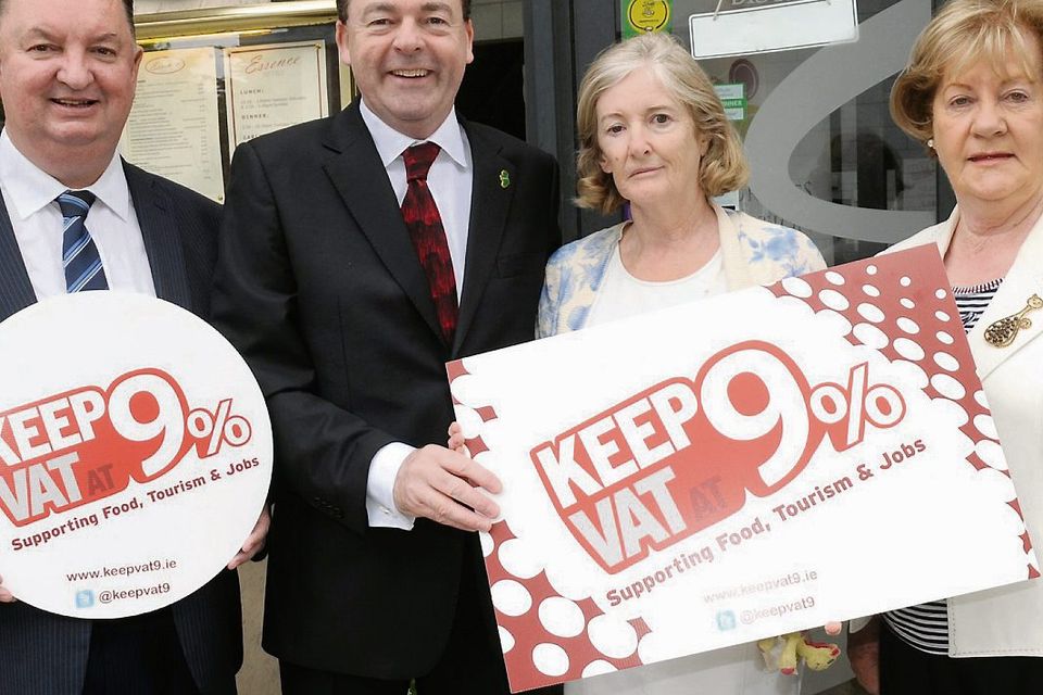 Restaurant group launches campaign to keep VAT rate | Irish Independent