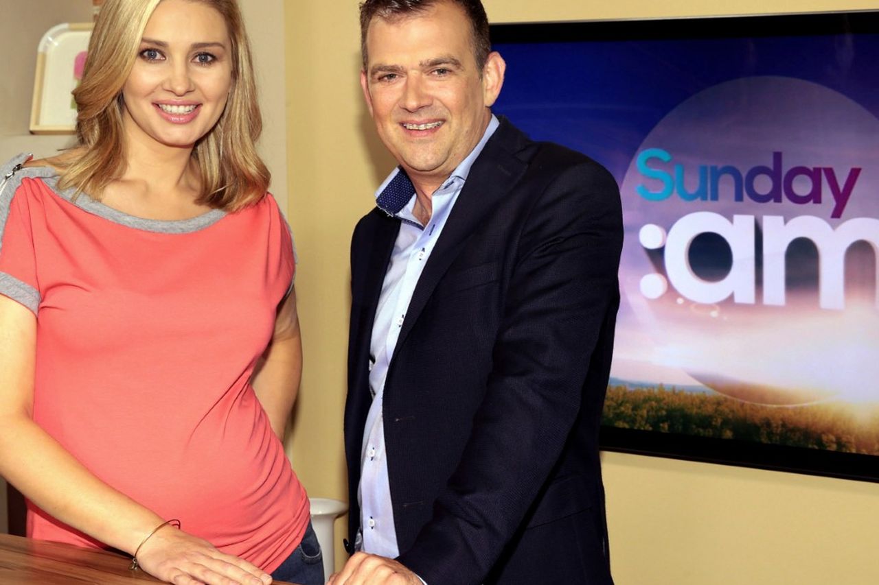 First look: Ian Noctor makes his debut appearance on the Sunday AM set ...